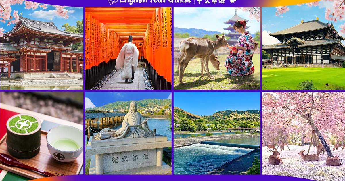 [One-day tour of Kyoto, Nara, and Uji] Nara Park's cute deer, Fushimi Inari Taisha Shrine's ...